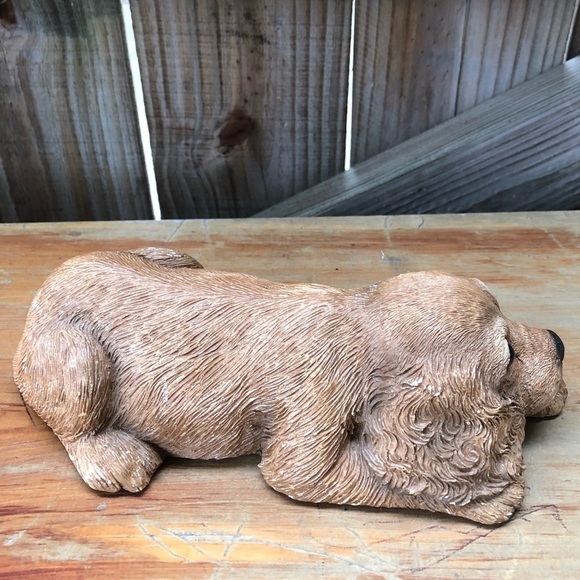 Sandicast | Art | Vintage Sandicast Large Blonde Cocker Spaniel Puppy ...